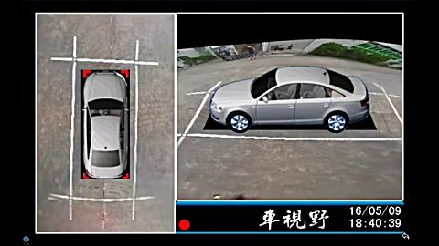 车视野360度全景行车记录仪各视角任意切换