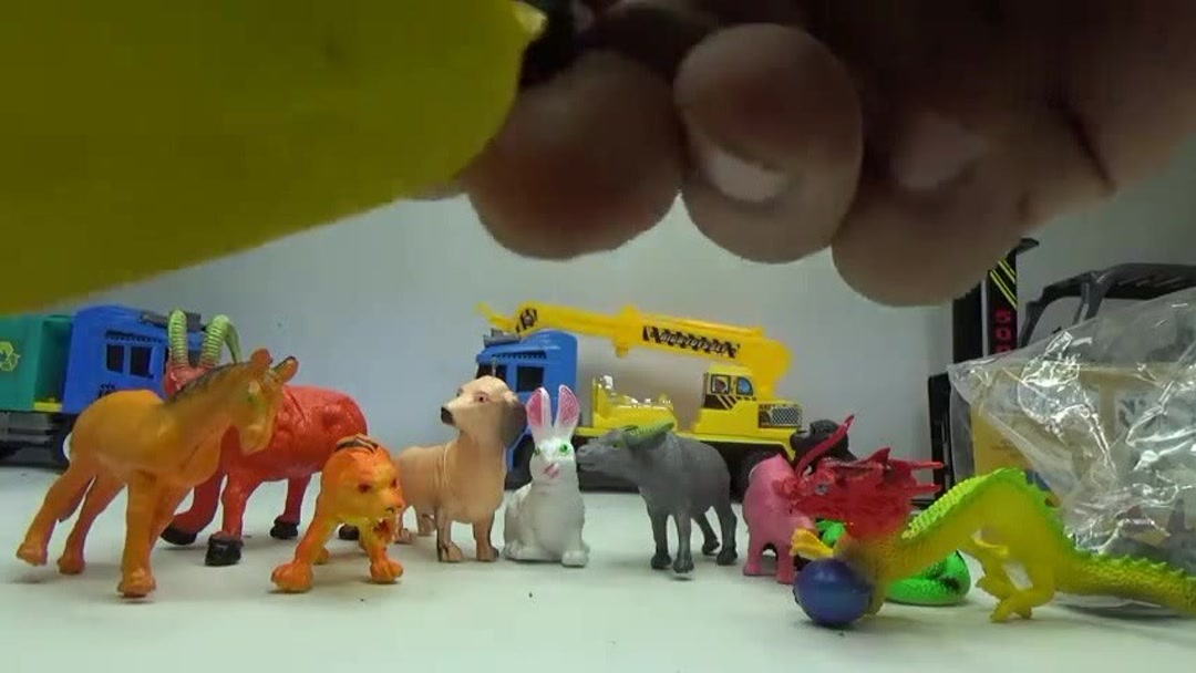 拆封挖掘机玩具 汽车玩具车 汽车总动员 汽车合集