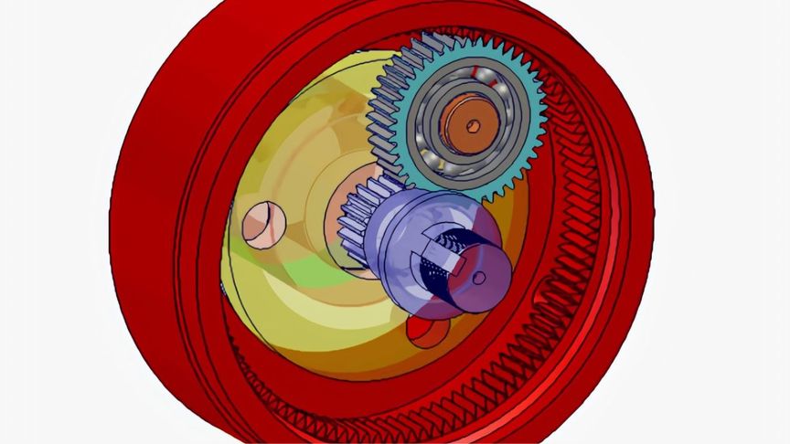 0104 差动齿轮机构D