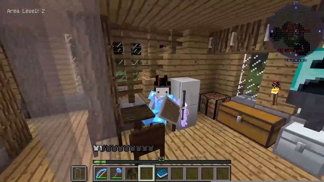 我的世界末世时代,安装家具模组,只是自己用的很爽