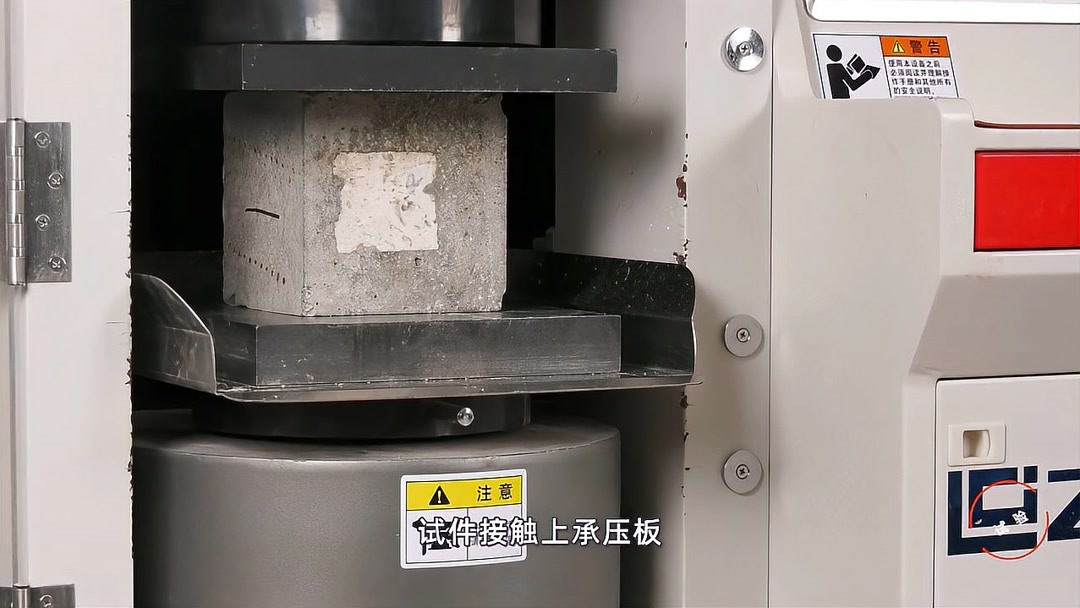 水泥混凝土立方体抗压强度试验(试验过程)| 微工路试验检测视频