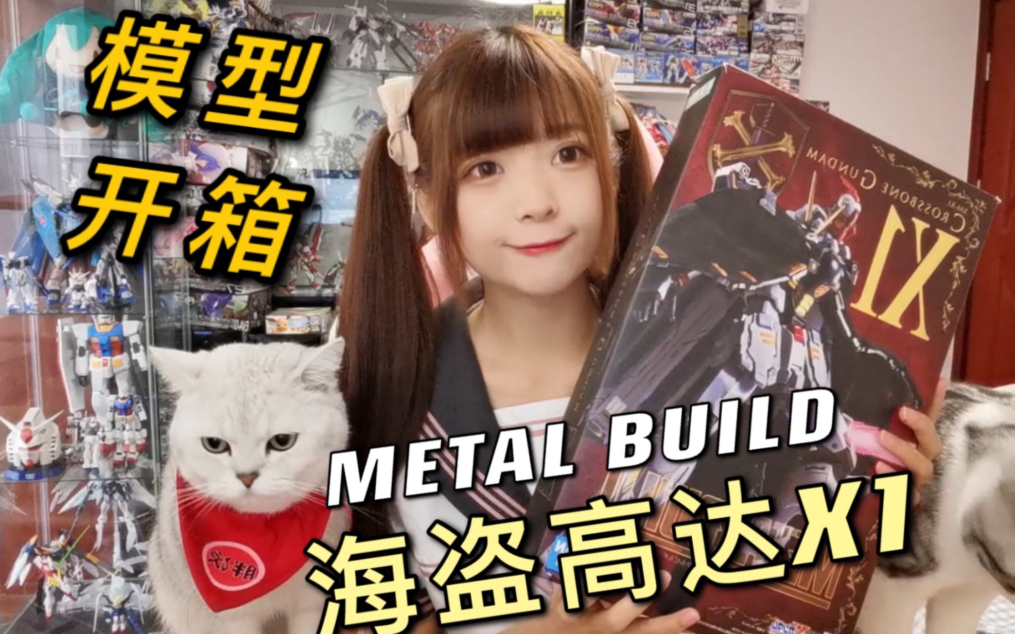 【万代MB系列】海盗高达X1 高达模型开箱 测评