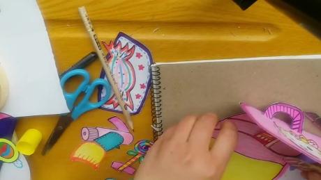 创意立体画~多功能书包