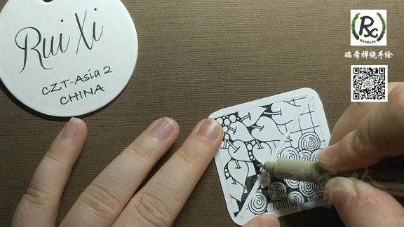 #画画 #解压禅绕画 #zentangle #禅绕画 #手绘 #手绘教程