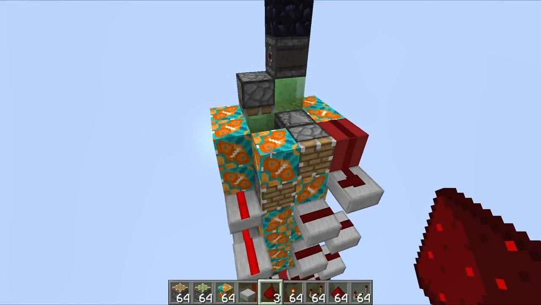 我的世界,游戏里的电梯要怎么做!我的世界百久