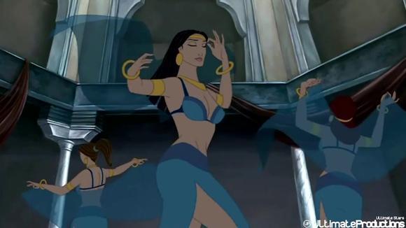 女孩为了逃跑给坏人跳舞最后打晕了他。孩子搞笑故事动画片