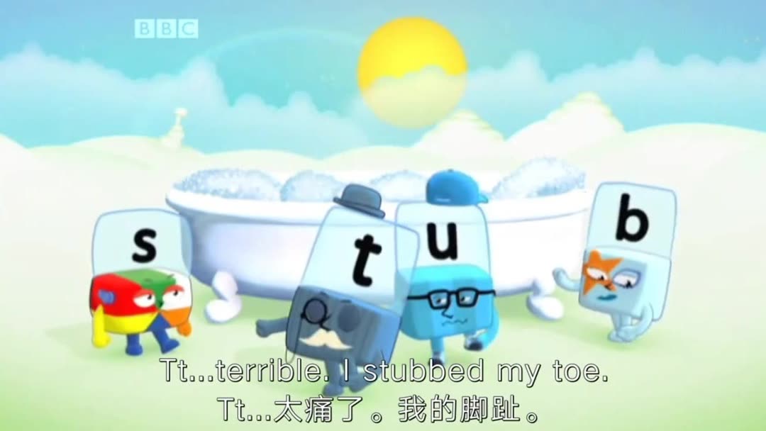 Alphablocks 第三季08集 Best【中英字幕】