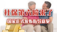 财经辣报 第33集 社保第六险来了!国家正式发布指导意见