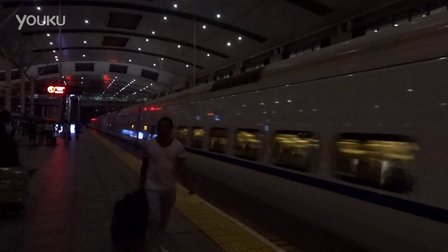 [火车]CRH5A型动车组 使出武昌火车站 武局南段 武昌站