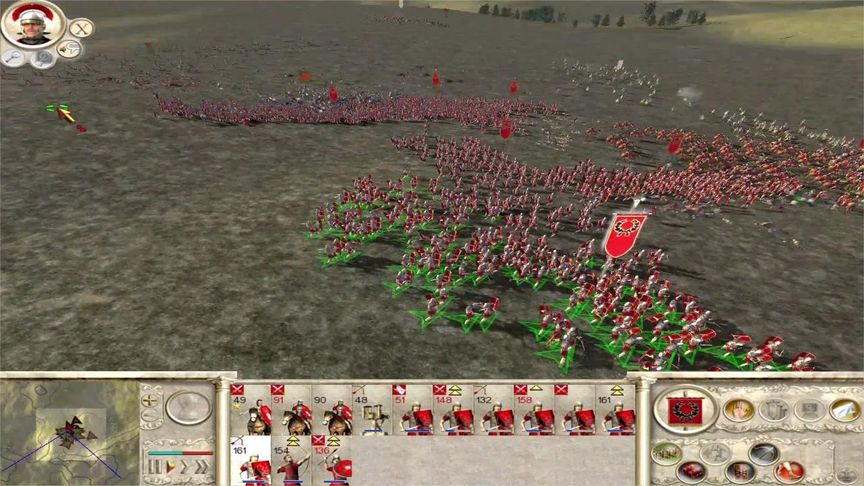 策略战争游戏罗战,模拟真实战争指挥千军万马冲阵杀敌,绕后包抄