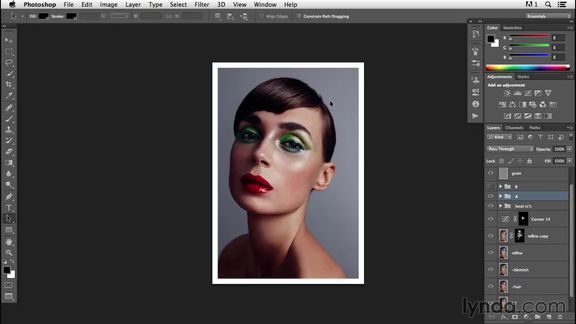高端PS人像精修皮肤脸部精修后期摄影商业修图磨皮附素材和PSD