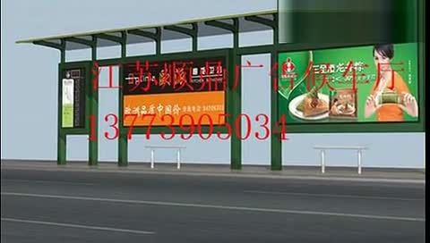 户外广告灯箱 街道滚动灯箱 环保广告灯箱