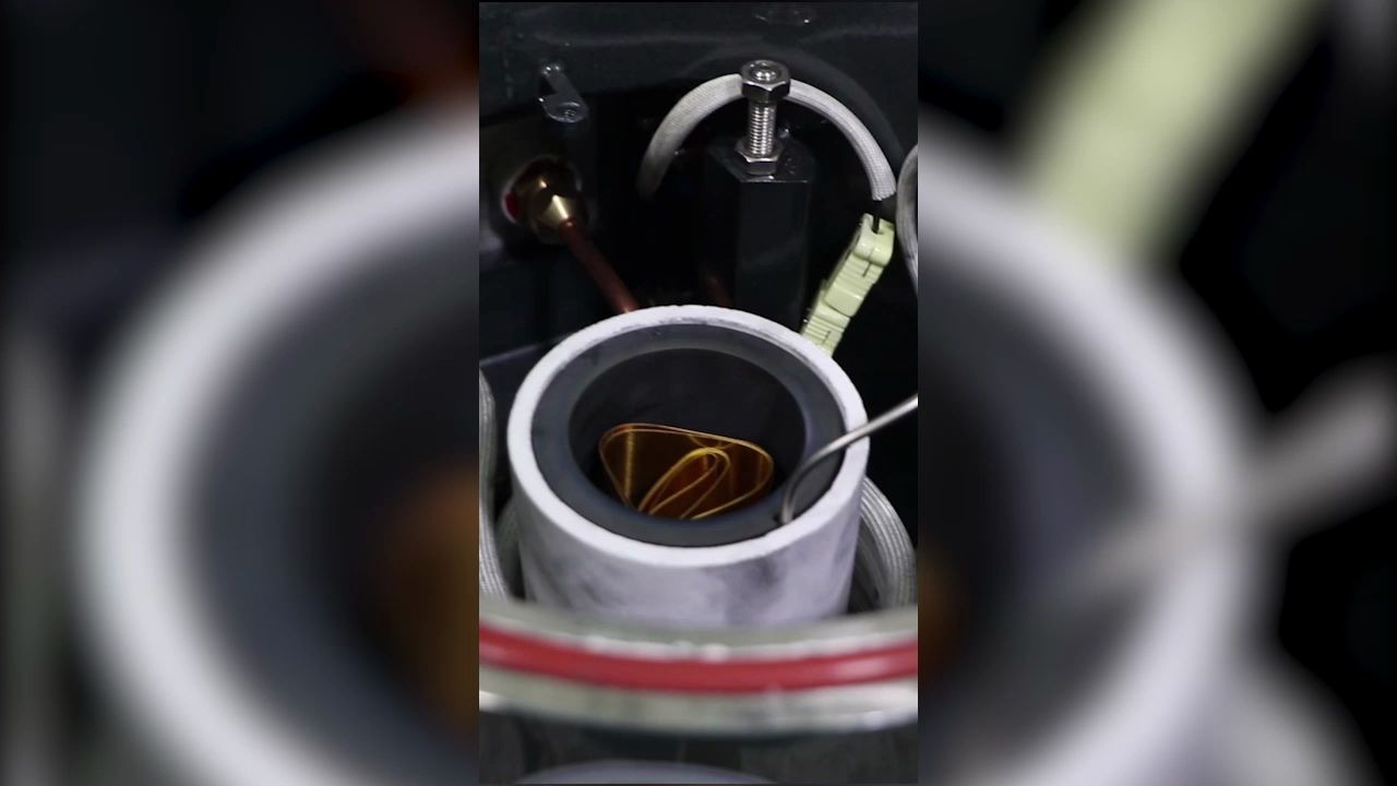 三台首饰设备【连续铸造机、压线机、单眼拉线机】轻松制做24K黄金...