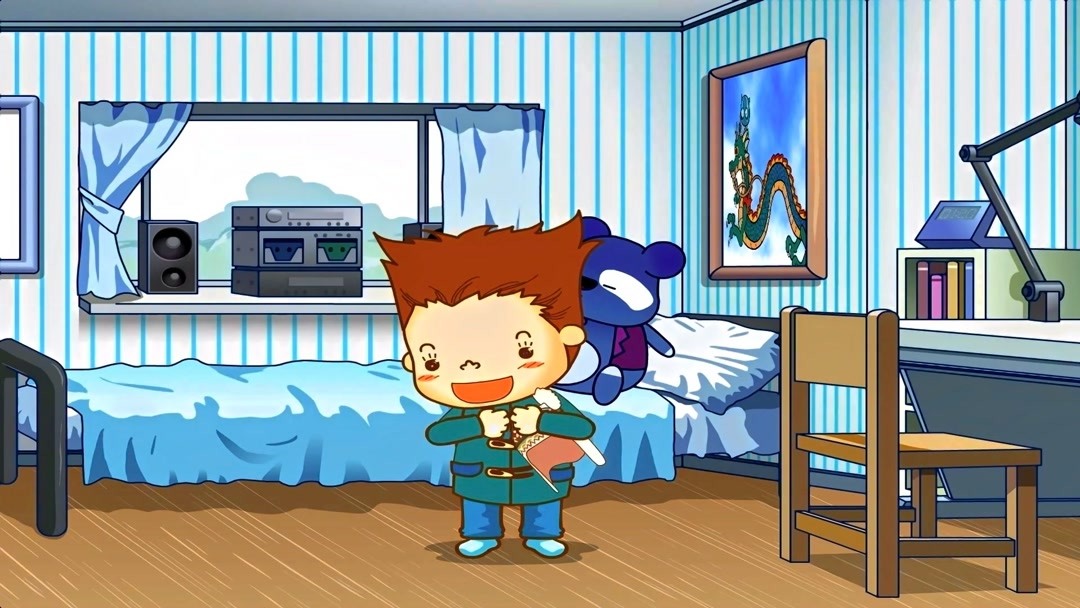 亲宝兜兜安全:坐地铁 一起和妈妈乘地铁出去吧,宝宝益智动画