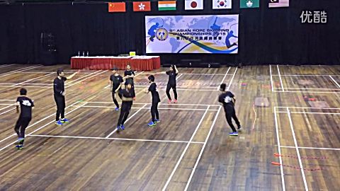 第八届亚洲跳绳锦标赛 吉安市特殊教育学校 表演赛