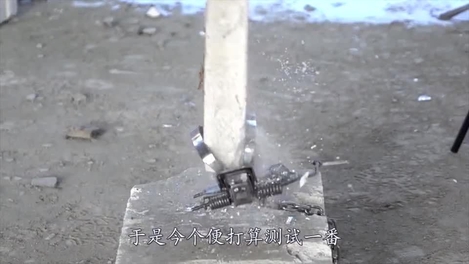 捕鼠夹的威力究竟有多大?牛人用鸡爪与之对抗吗