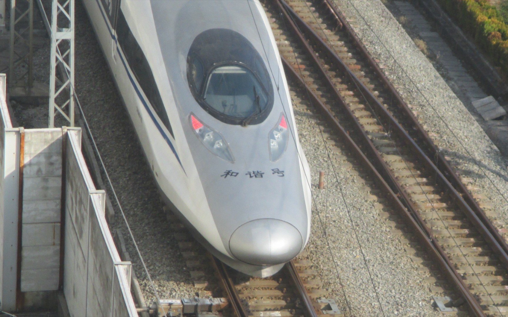 【猫的拍车记】G2066次列车正线通过桂林站。