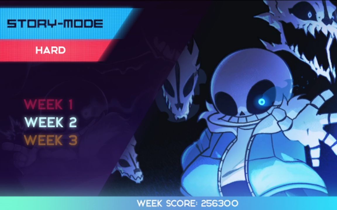 FNF VS SANS 超离谱超优质模组!