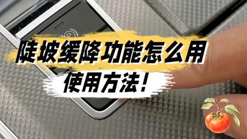 陡坡缓降功能怎么用?面是陡坡缓降功能的使用方法