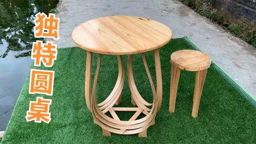 木匠大叔自制独特木桌,被老板看中开出4万月薪,这技术让人佩服
