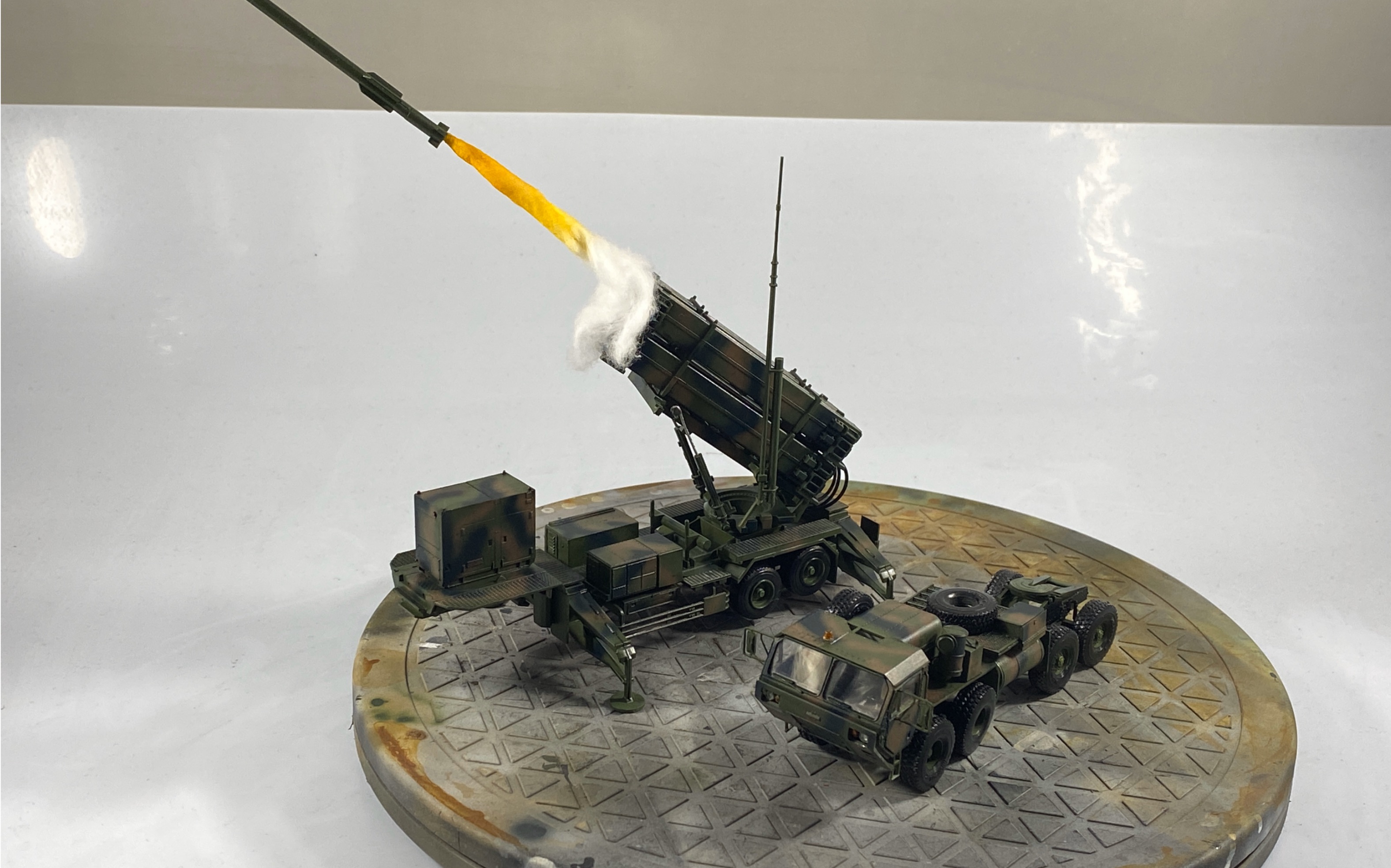 1/72搜模阁爱国者导弹pac-3模型制作