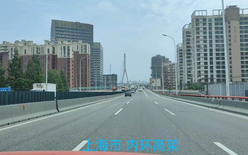 开车POV:同济绿园→新华医院→杨浦大桥→华夏中路地铁站→中环路...