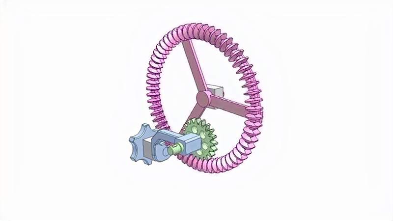 这样的齿轮运动对材料要求太高了,一起看看吧