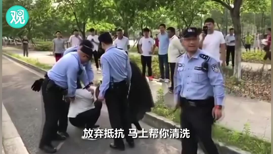 这段警察执法视频火了 网友点赞“教科书级执法”