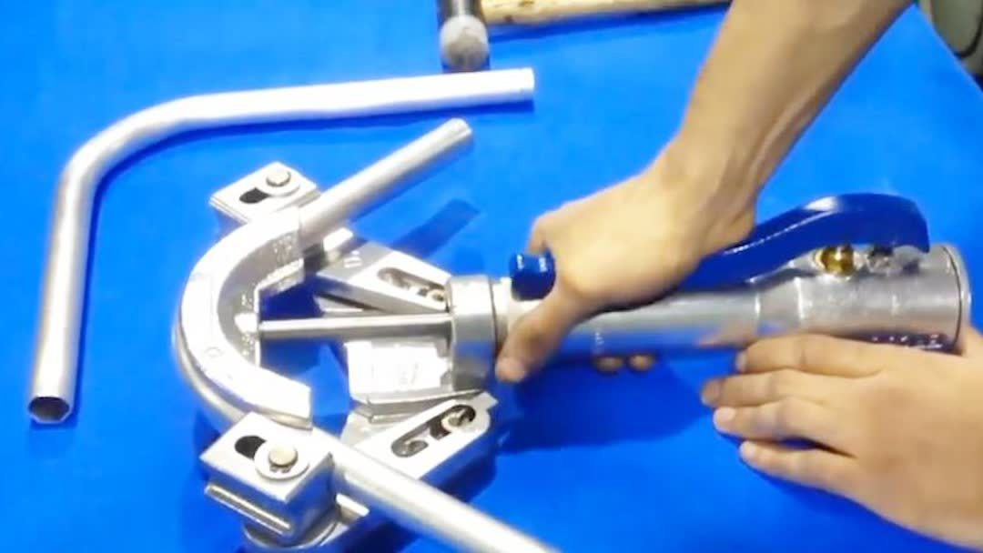 强大的钢管弯曲机械!U形钢管就是这样制造出来的