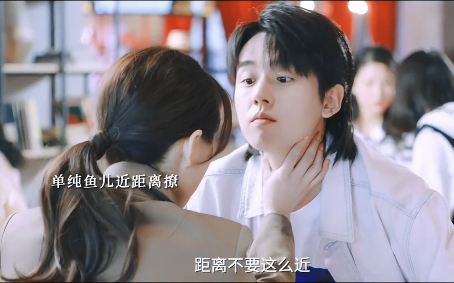 ...没想到还是个宝藏男孩,有钱有颜,还很会撩人 # 鱼生知有你# 张耀#汤敏