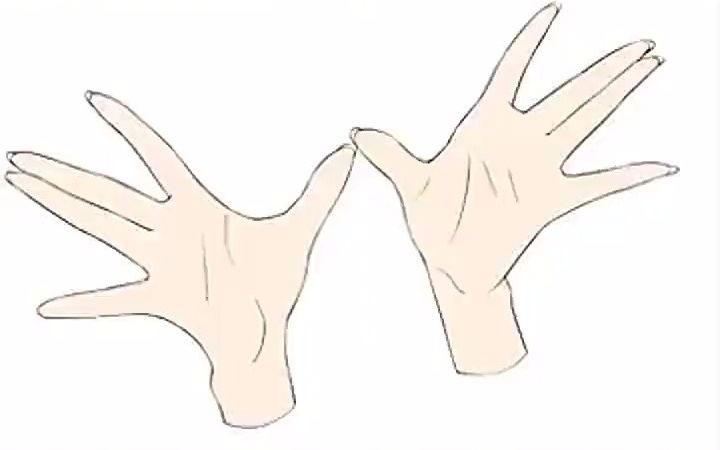 【板绘新手培训】手部线稿画法如何怎么上色 ps板绘上色喷枪工具在...