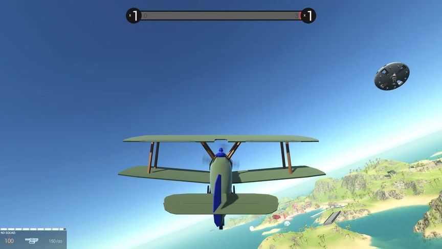 战地模拟器:使用二战战斗机去攻击外星ufo