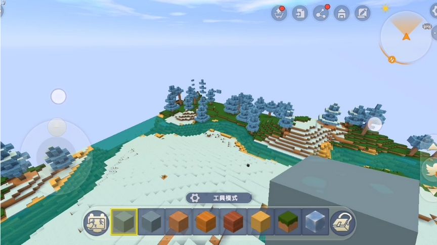 种子码探索1:看看为0的种子码结果发现有松木林和雪地。