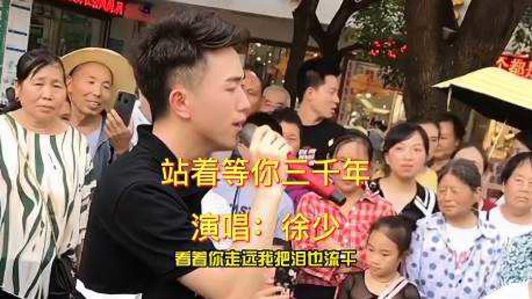 看着你走远我把泪也流干,歌曲《站着等你三千年》