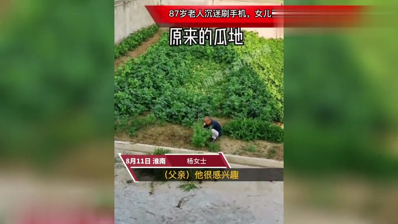 87岁老人沉迷刷手机,女儿强制设置青少年模式,这事你咋看?