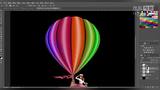 【PS技巧系列】PS教程-PS手绘热气球-PS入门到精通教程全套