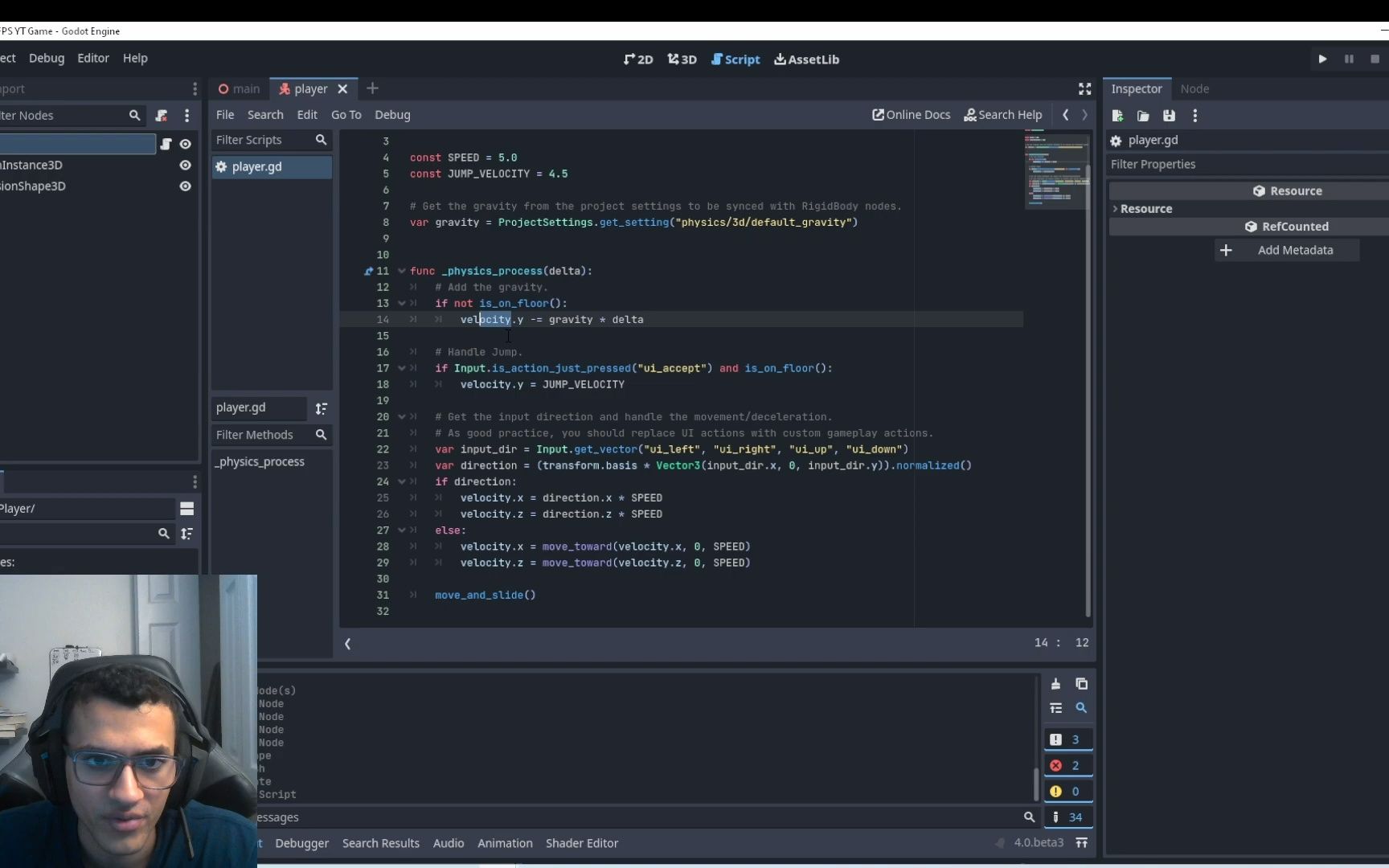Godot 4 中文教程:制作3D第一人称 FPS 游戏