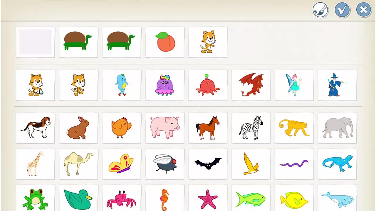 一起学Scratchjr,第5课,项目练习2回到飞船