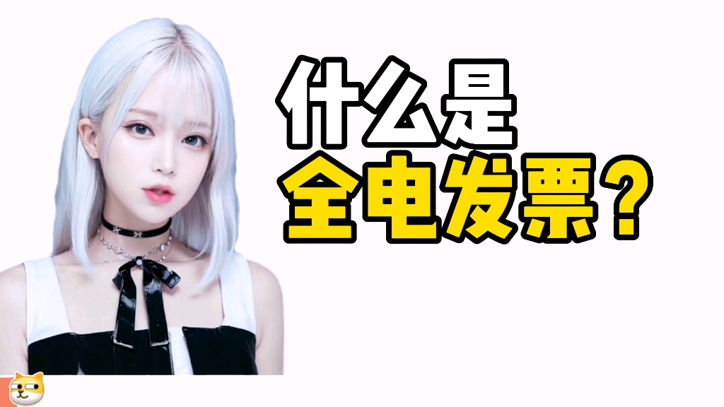 什么是全电发票?