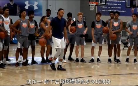 库里创造投篮机会教学,干货满满!