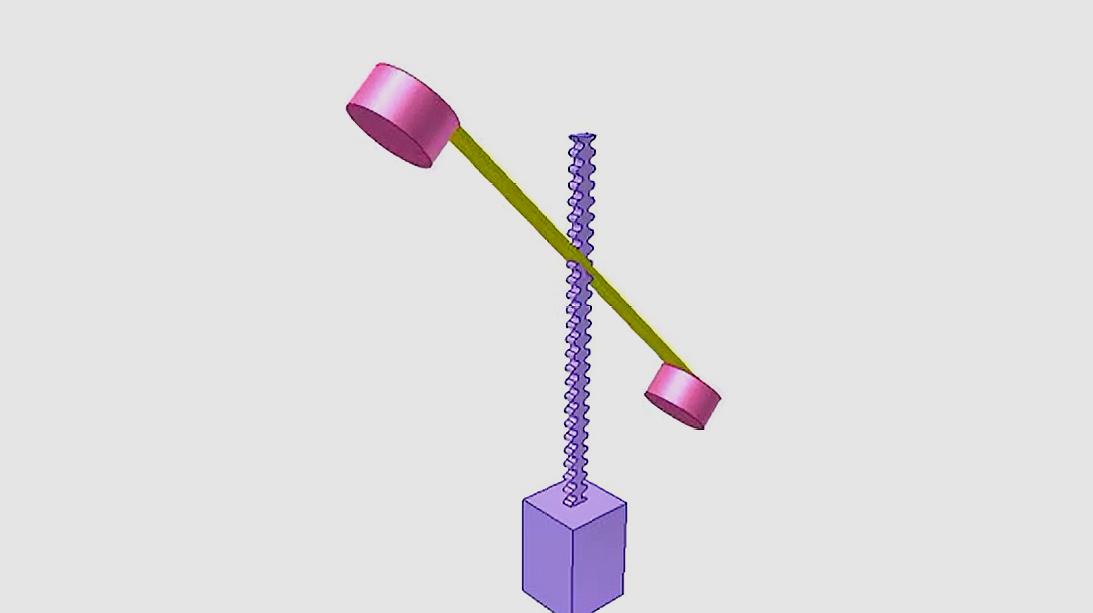 很巧妙的一个机械设计结构,我怎么没想到呢!