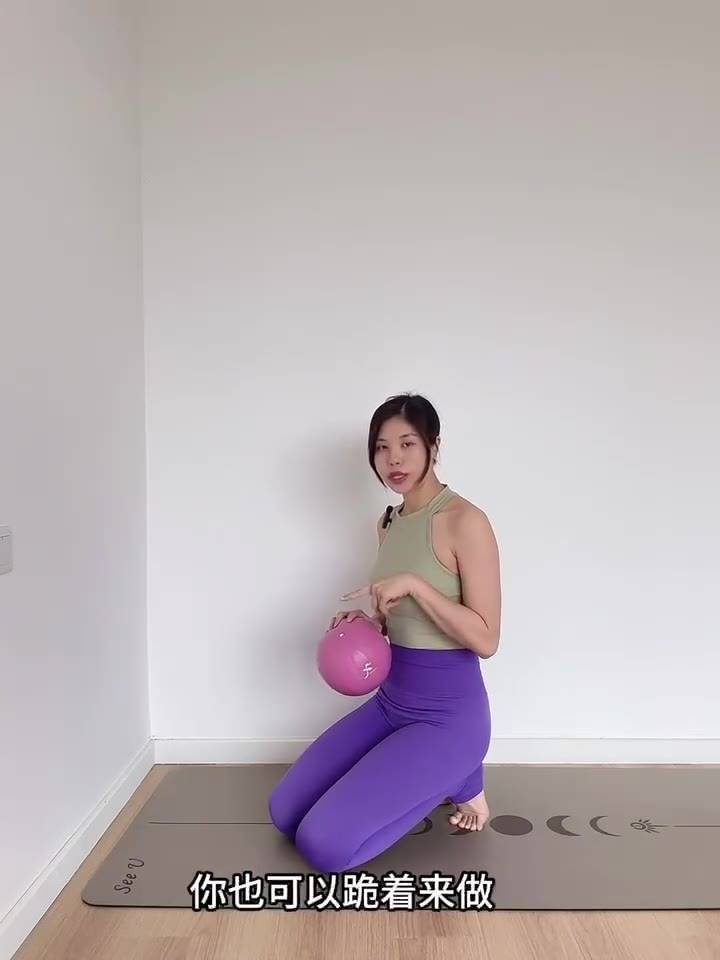 把我线上学员练的两个动作分享给大家线上课的学员的反馈