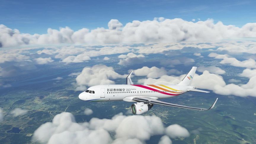 MFS2020 #模拟飞行 #空中客车 #飞行游戏