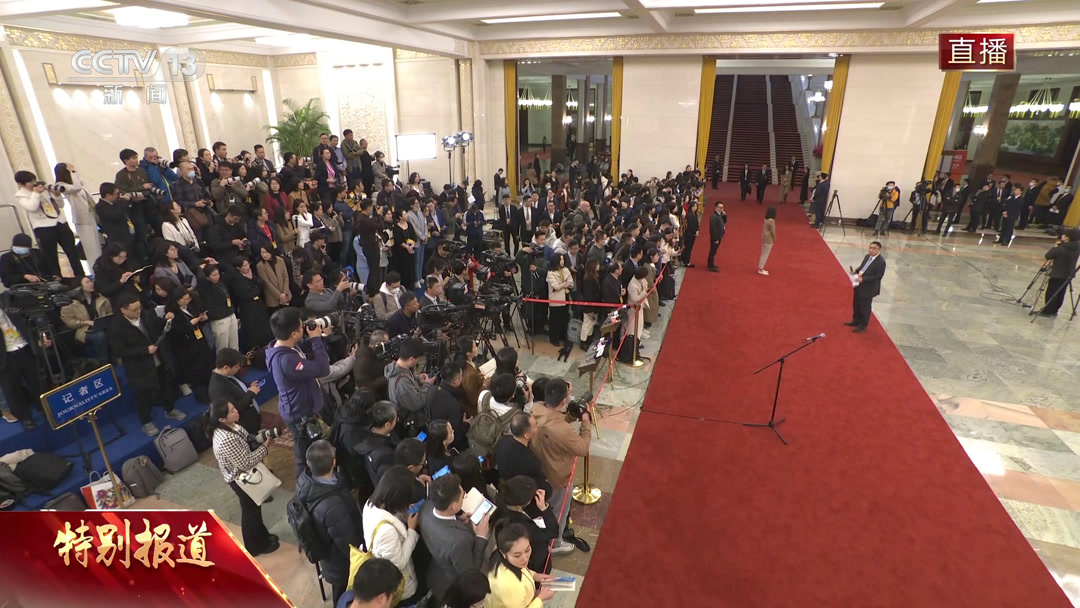 十四届全国人大二次会议首场“部长通道”集中采访活动全程回放