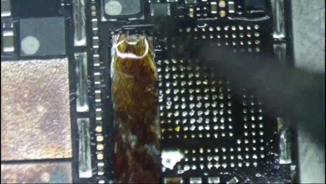 Iphone6无服务通病,无需考虑暴力维修,基带CPU直接盘起!