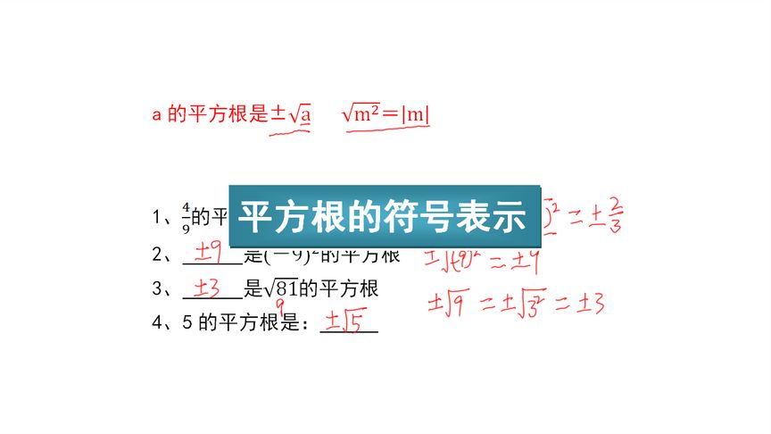 求平方根,这个方法更实用,七年级初中数学实数课程