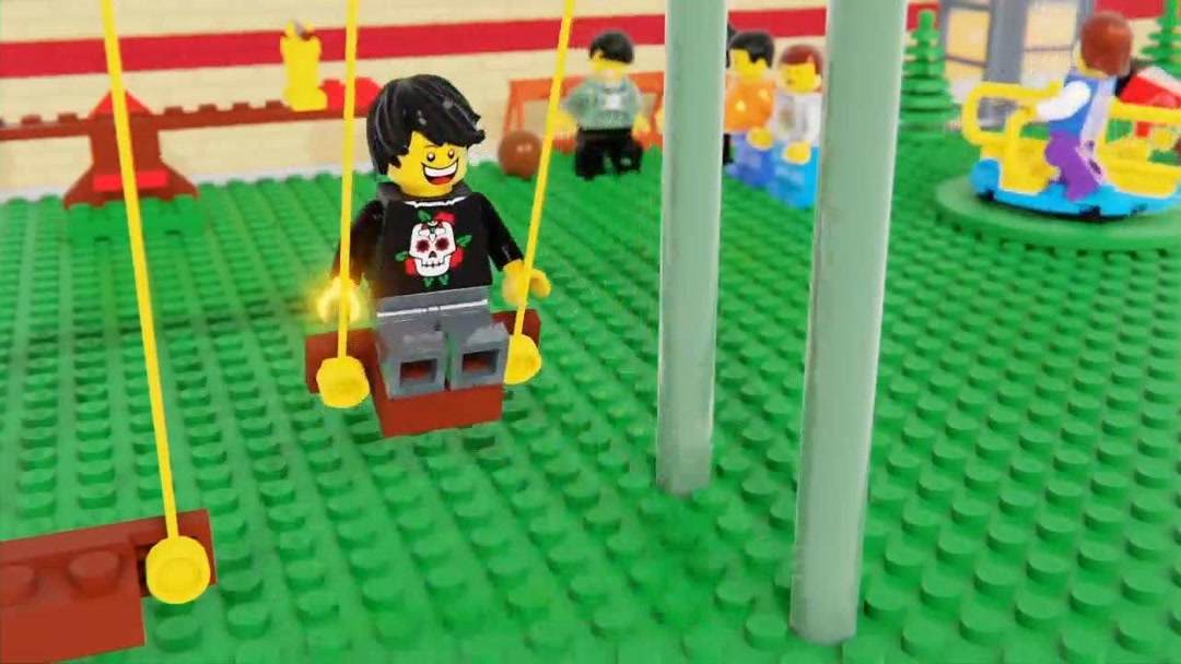 乐高动画之好玩的秋千