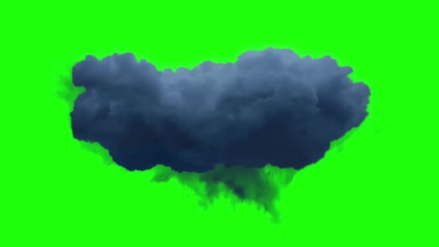 高清绿幕闪电风暴素材1,手机电脑都可以使用哦#平面影视学习