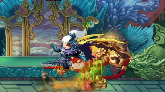 造梦无双online:低战力过龙宫道,打爆鲨魔王