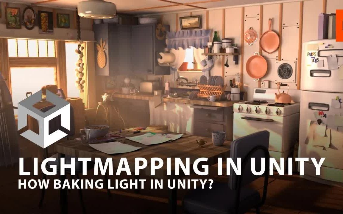 Unity中光照贴图的基础-如何在unity中烘烤光